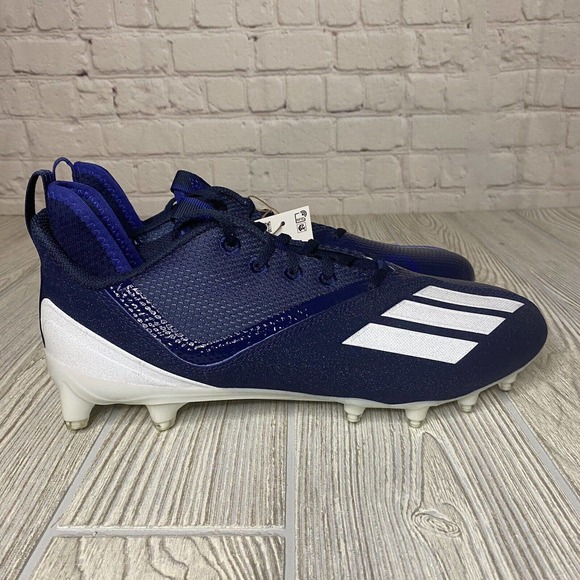 adidas | Shoes | Adidas Adizero Scorch Football Cleats Mens 5 Blue ...